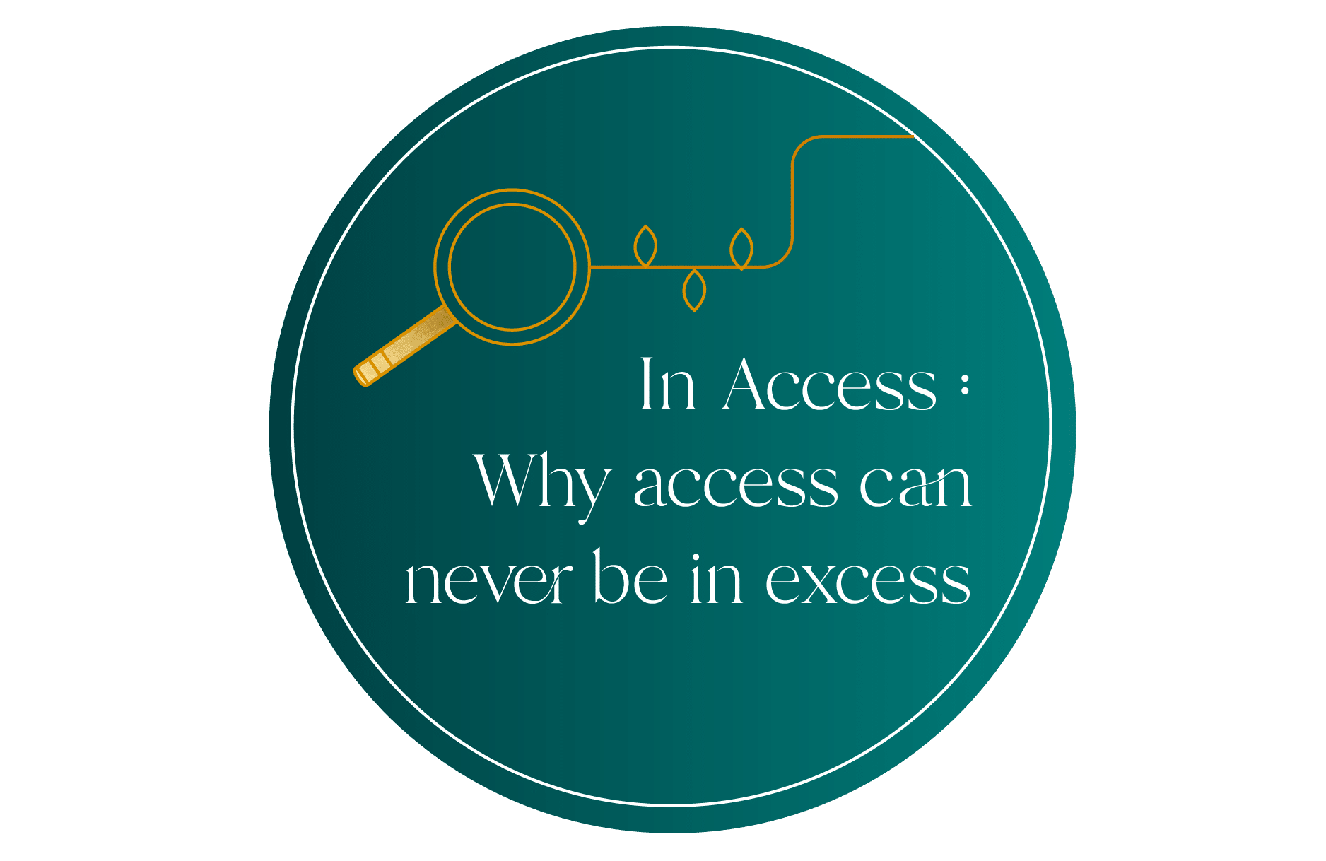 In Access: Why access can never be in excess - Drew+Rose | The ...